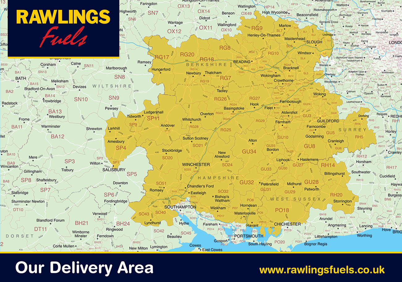 Our Delivery Area